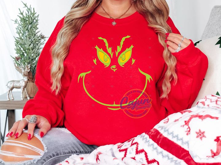 Green Man Face – Cajun Transfers