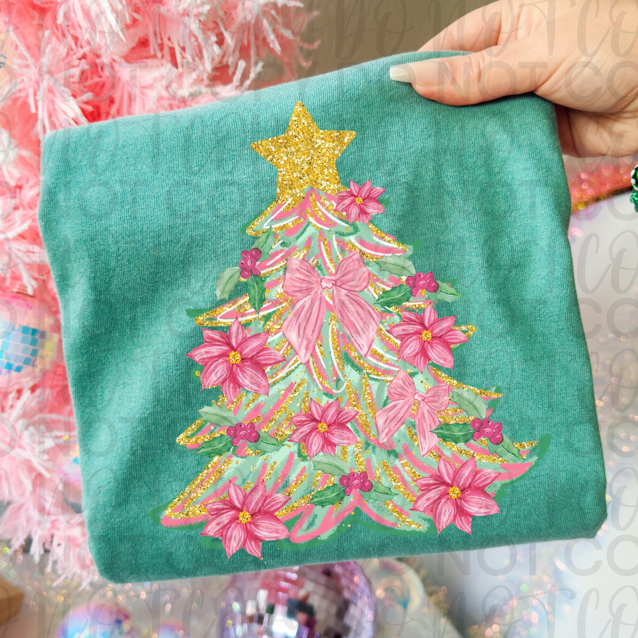 Pink Christmas Tree – Cajun Transfers