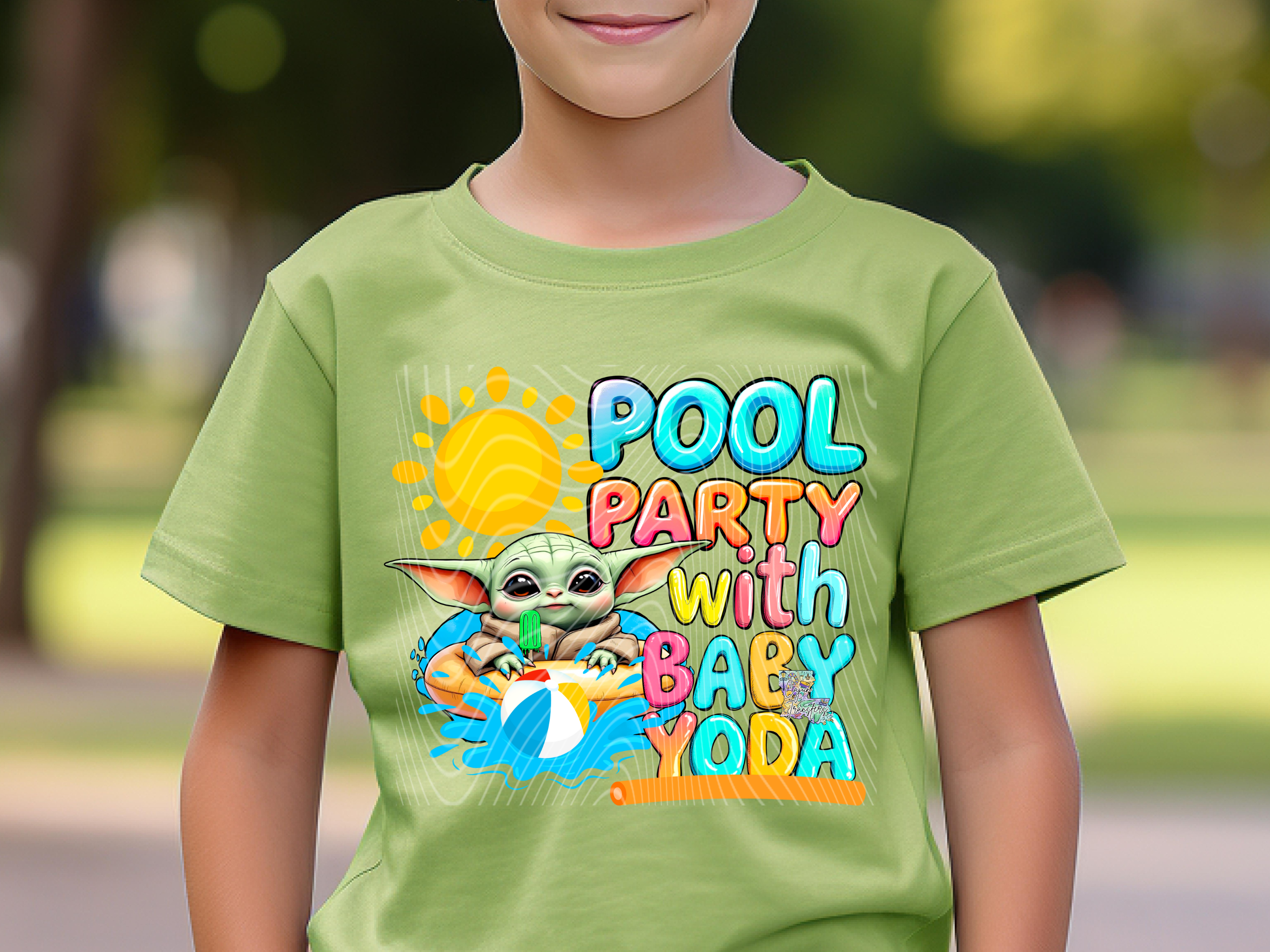 Pool Party with Characters – Cajun Transfers