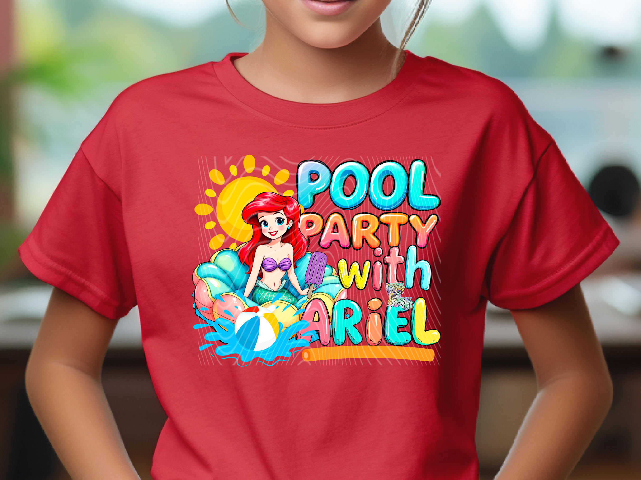 Pool Party with Characters – Cajun Transfers