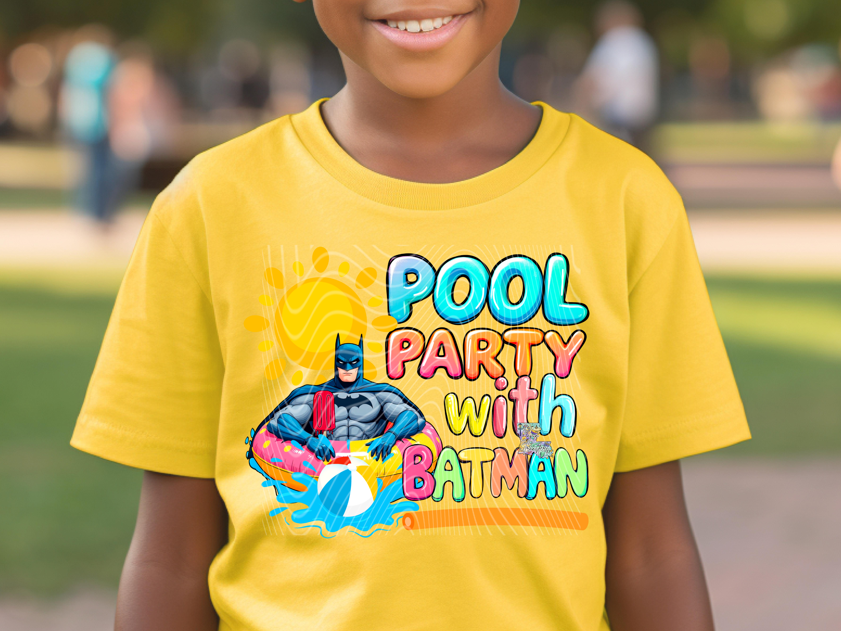 Pool Party with Characters – Cajun Transfers