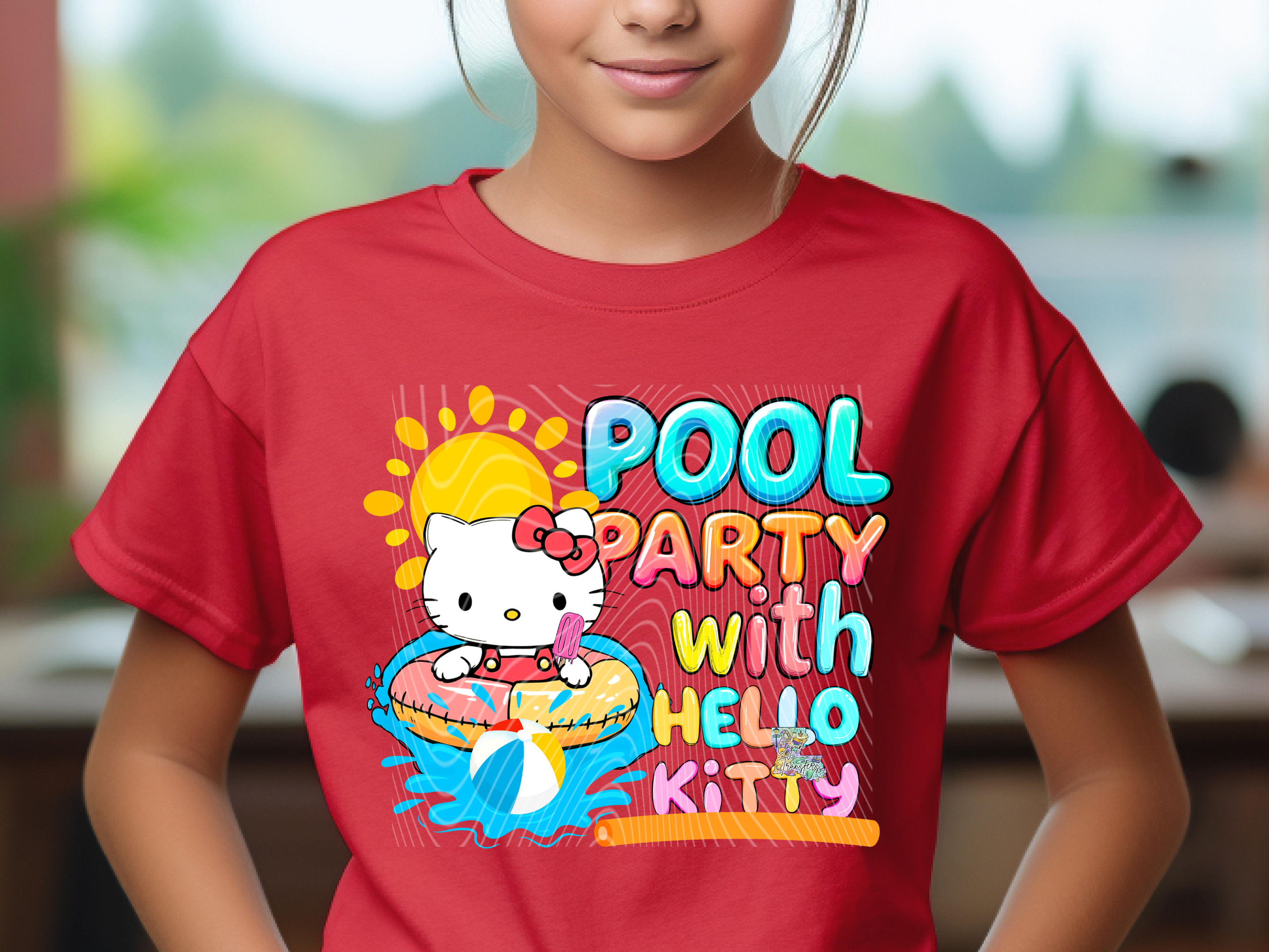 Pool Party with Characters – Cajun Transfers